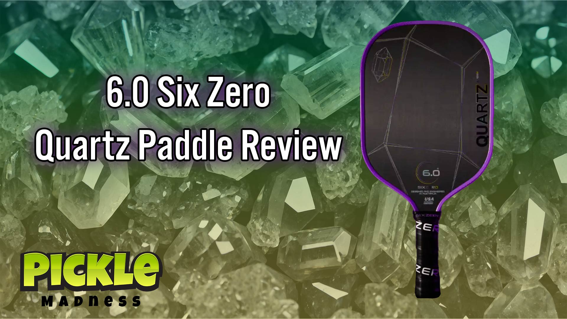 Six Zero Quartz Pickleball Paddle Review
