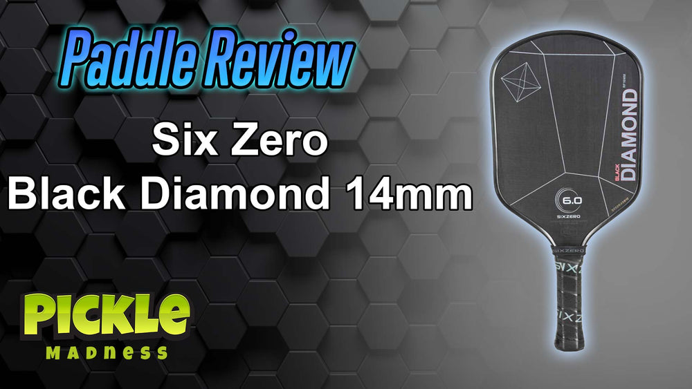 6.0 Six Zero Ruby 14mm Pickleball Paddle Review