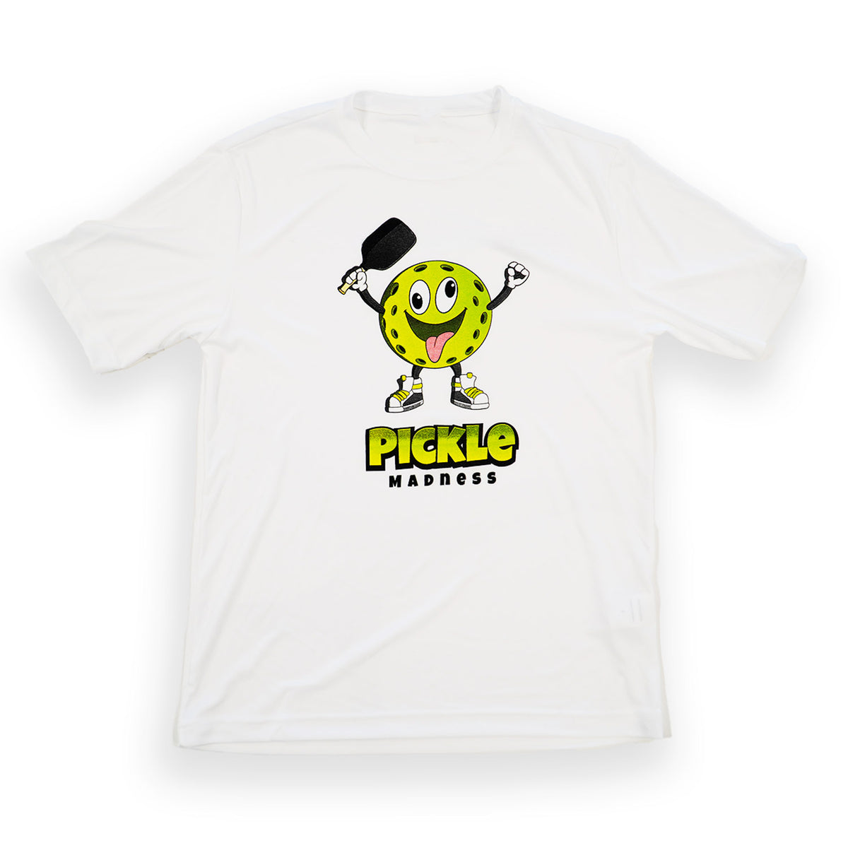 Pickle Madness Logo Performance T-Shirt | Pickleball Apparel